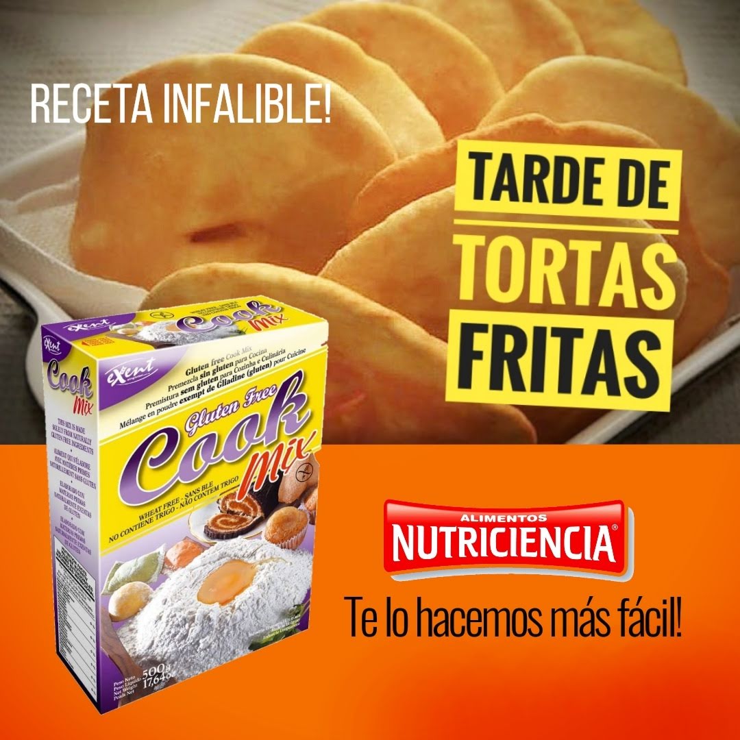 TORTAS FRITAS SIN GLUTEN CON COOK MIX – Alimentos Nutriciencia